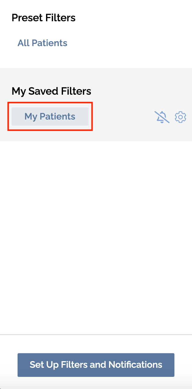 Saved filters – Pings Support Center